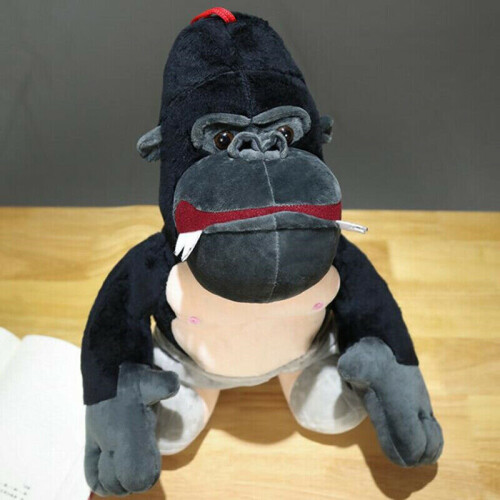 (King Kong, 40cm) Godzilla,King Kong Plush Toy Monster Soft Stuffed ...
