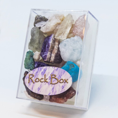 British Fossils Rocks & Minerals Box Natural Collection on OnBuy