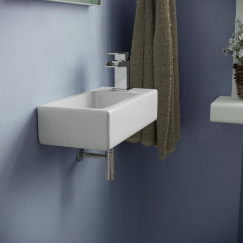 Wall Hung Right Handed Cloakroom 360mm Basin Sink on OnBuy