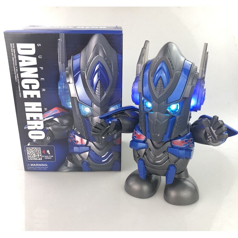 (Optimus Prime) Dance Hero Bumblebee Batman Spiderman Electric Robot ...