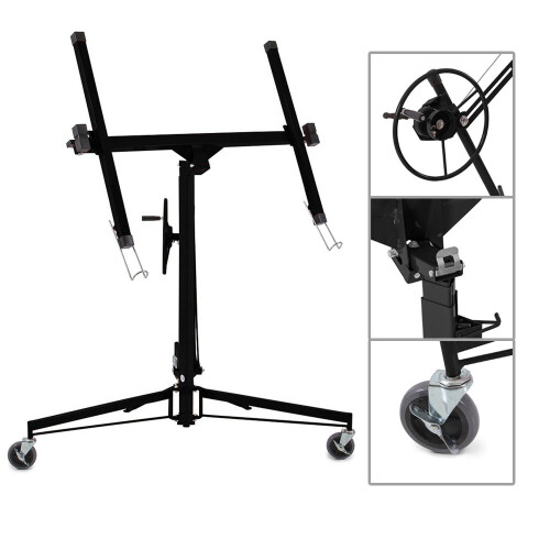 Heavy Duty Sheet Plaster Boards Lifter 11ft Reach Drywall Lift Panel ...