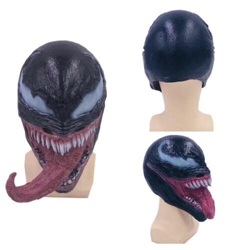 Let There Be Carnage Venom Cosplay Halloween Mask Horror Superhero ...