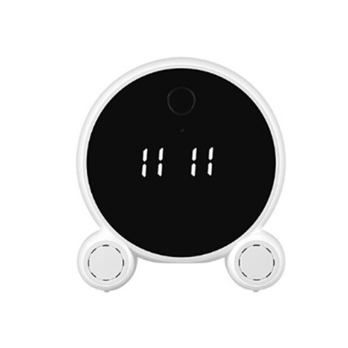 A125 White Tuya Smart Wireless WiFi Clock Camera 2 Million HD Night ...