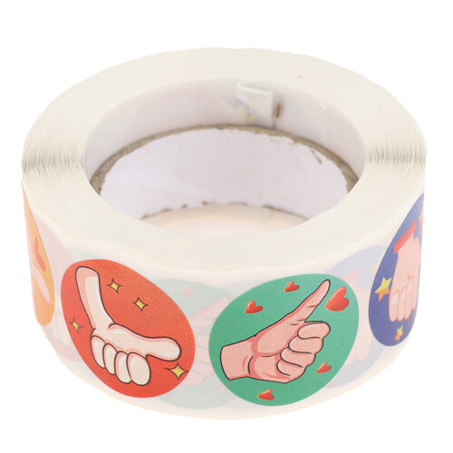 500pcs/roll Reward Stickers Encouragement Labels Roll for Kids ...