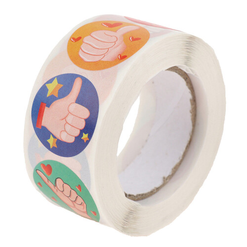 500pcs/roll Reward Stickers Encouragement Labels Roll for Kids ...