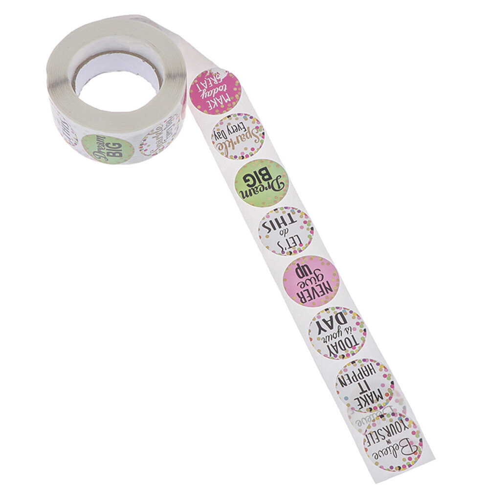 500 Pcs/roll Cartoon Aniamls Sticker Teacher Reward Stickers School ...