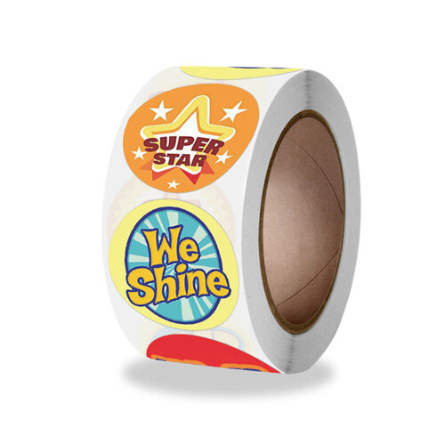 Cute Encouragement sticker Words Smile Teacher Reward for School ...