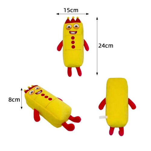 (Three) Numberblocks Plush Toy Math Primer Study New on OnBuy