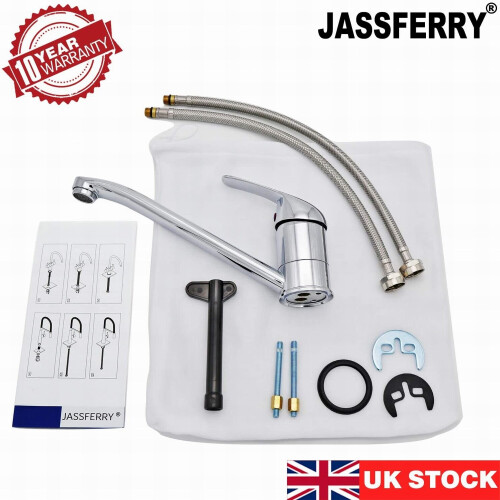 Mixer Tap Kitchen Sink Kohler Viteo Polished Chrome Single Top Lever ...