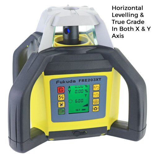Fukuda FRE-203XT True Grade Laser Level Kit with Tripod & Staff on OnBuy
