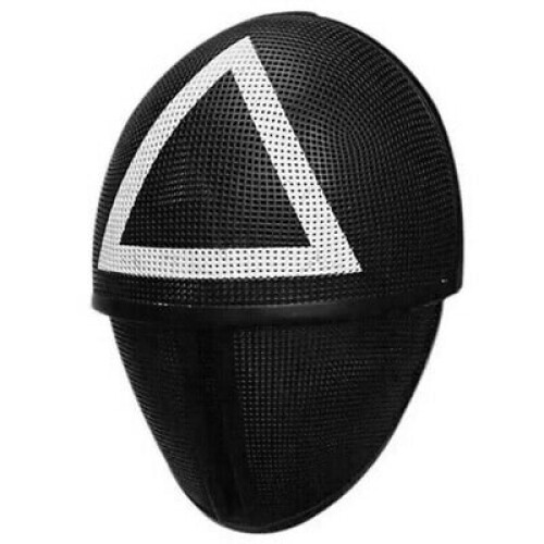 (Triangle) Squid Game Mask Masquerade Horror Costume Party Halloween TV ...