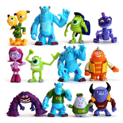 12Pcs Monsters, Inc Action Figure Toy Dolls Kids Gift Toys on OnBuy
