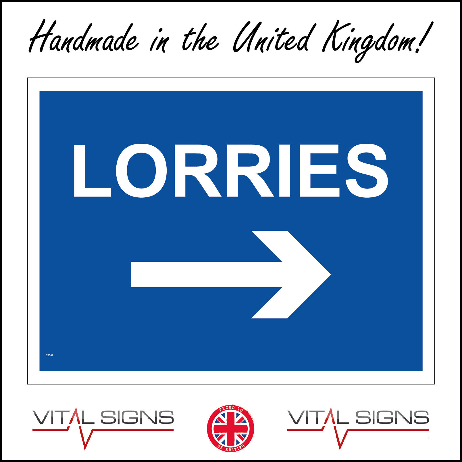 (600 x 450mm - 24 x 18, C - Dibond / Composite Aluminium) CS567 Lorries ...