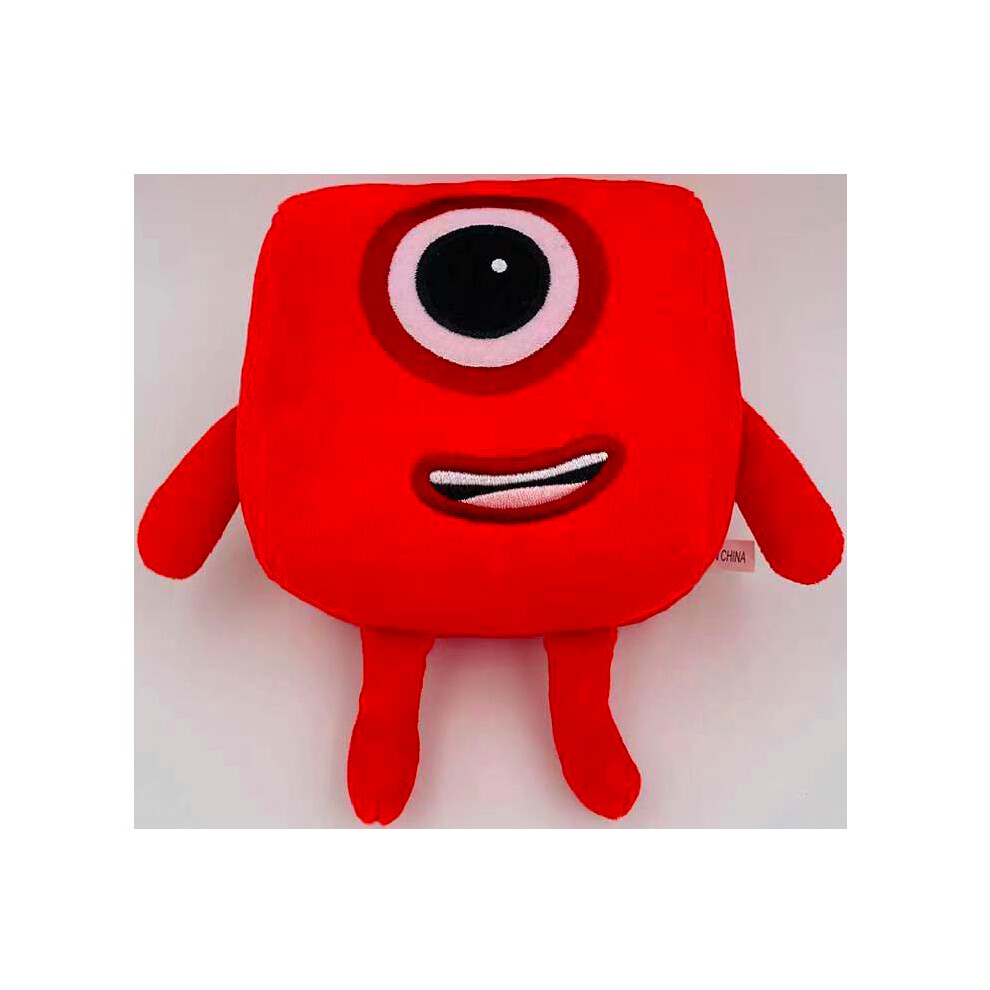 (One) Numberblocks Plush Doll Educational Stuffed Number Blocks Toys ...