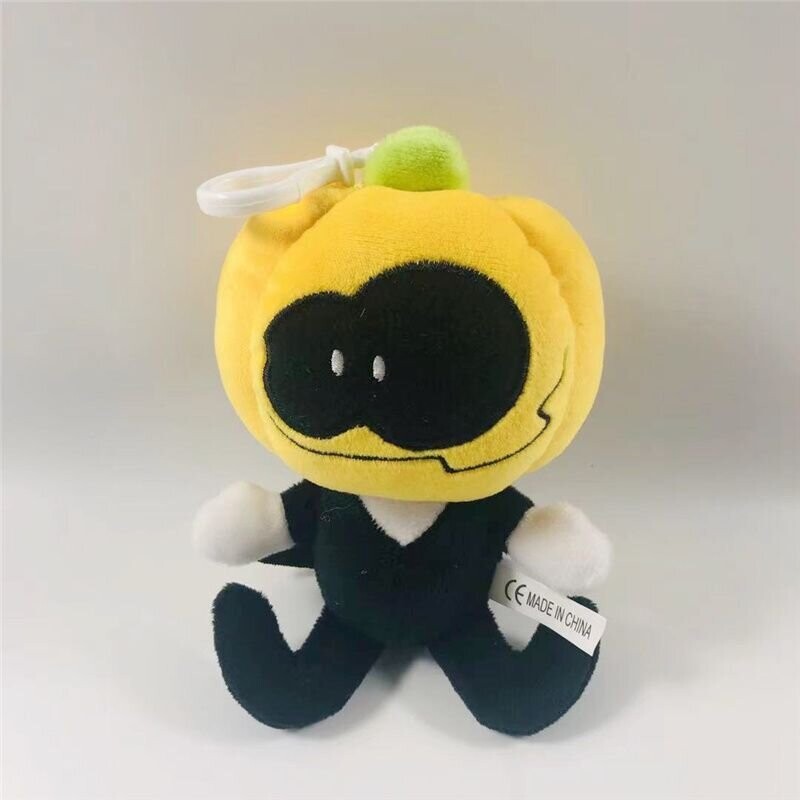 (Pumpkin Pendant) Friday Night Funkin Plush Toy, FNF Whitty and ...
