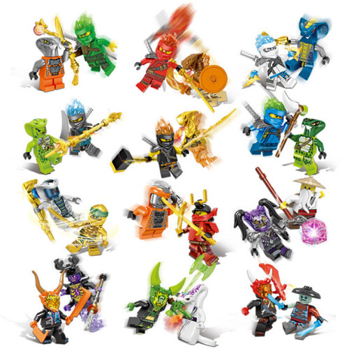 24PCS Ninjago Building Blocks Fit Lego Building Block Kids Toy on OnBuy