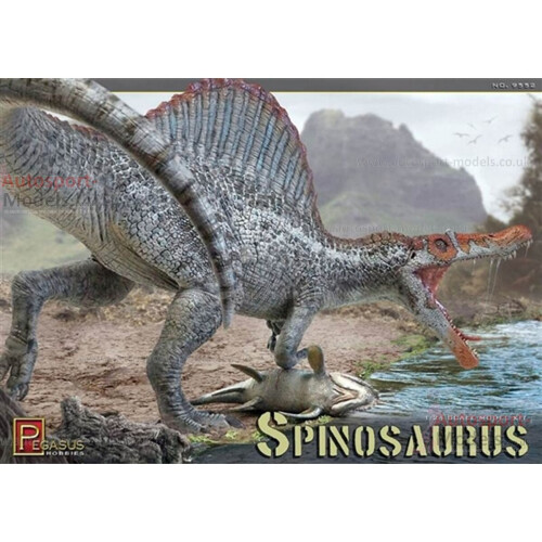 1/24 scale Spinosaurus and Diorama model kit on OnBuy