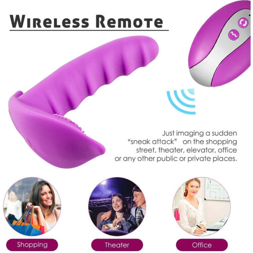 Wearable Vibrator For Women With Wireless Remote Control 3 Rotating