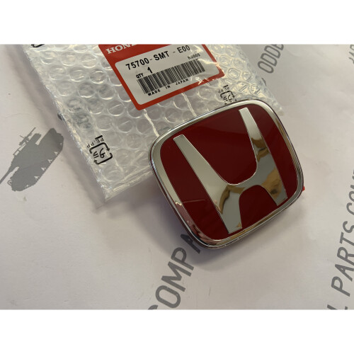 Honda Civic Type R Badge Front or Rear FN2 Red Chrome 75700-SMT-E00 on ...