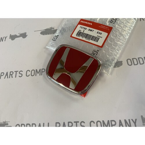 Honda Civic Type R Badge Front or Rear FN2 Red Chrome 75700-SMT-E00 on ...