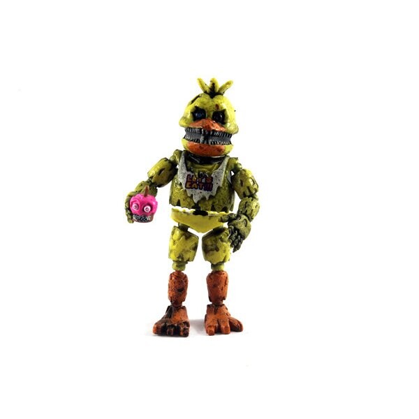 (Chica) FNAF Five Nights At Freddys Action Figures Withered Boxed Gifts ...