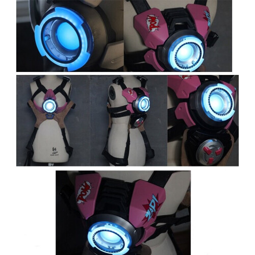 Overwatch Comic Book Tracer Skin Chest Armor Cosplay Buy on OnBuy