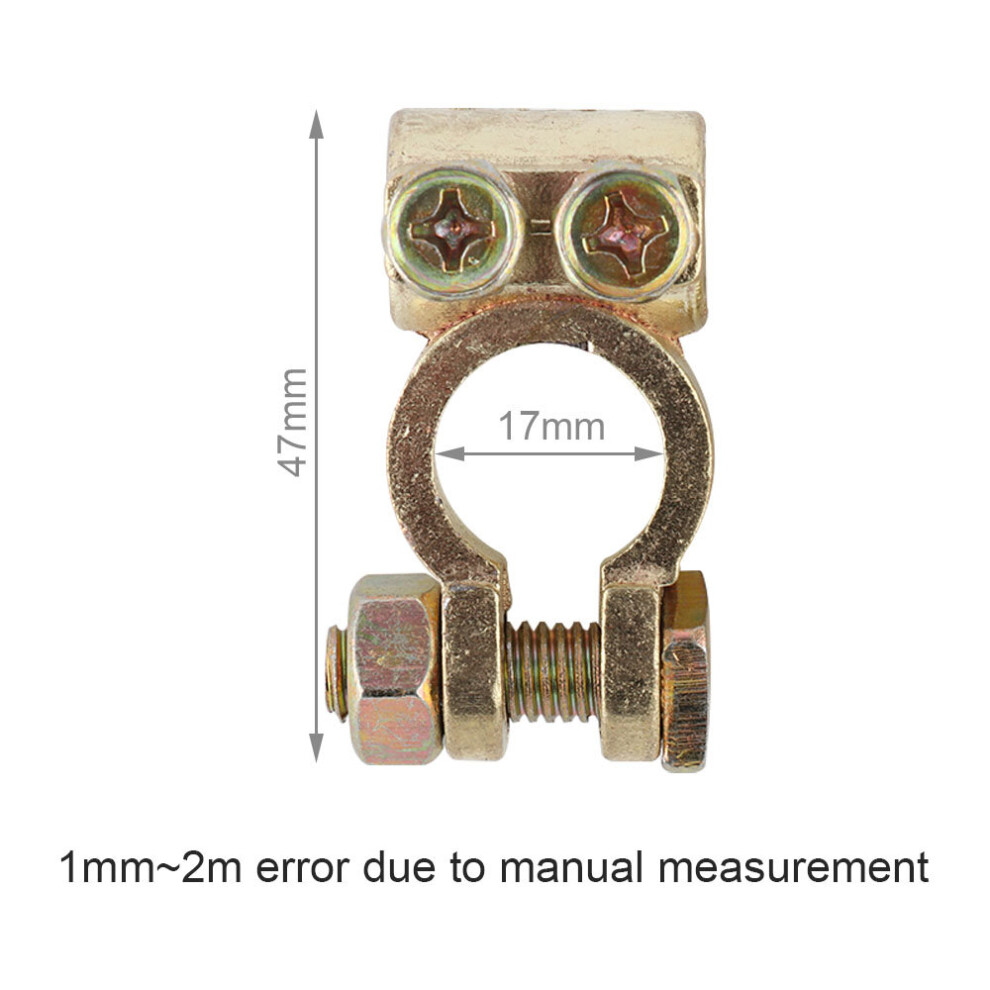 12pc12V Battery Saddle Terminals Connectors Clamps on OnBuy