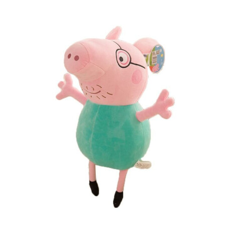 (Daddy Pig, 20cm) Peppa Pig George Mummy Daddy Plush Toy 20-110cm ...