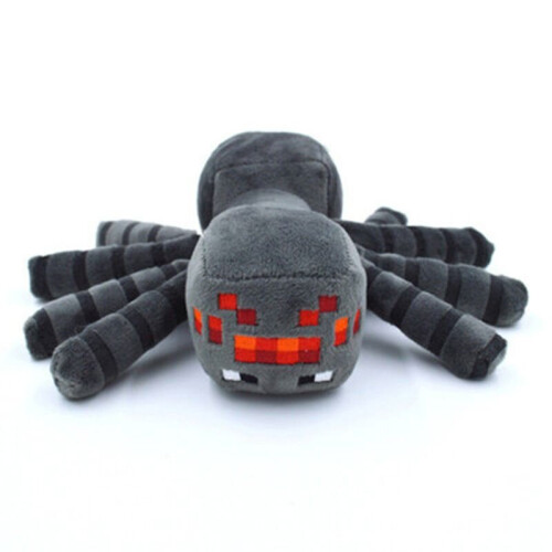 (Spider, 30cm) Minecraft Plush Toys Minecraft Creeper Enderman Wolf ...