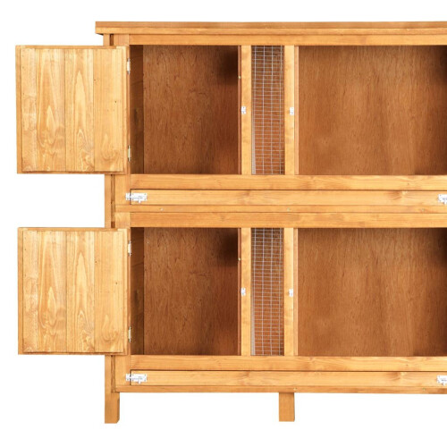 5ft Chartwell Two-Tier Rabbit & Guinea Pig Hutch on OnBuy