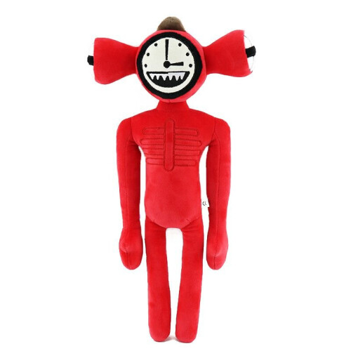 (Clock) Siren Head Horror Plush Toy Big Mouth Clock Poop Monster ...