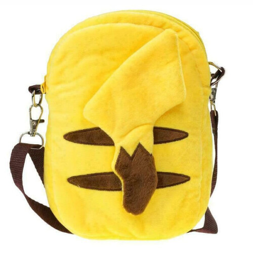 (Pikachu Bag) Pokemon Pikachu Snorlax Charmander Eevee Psyduck Plush ...