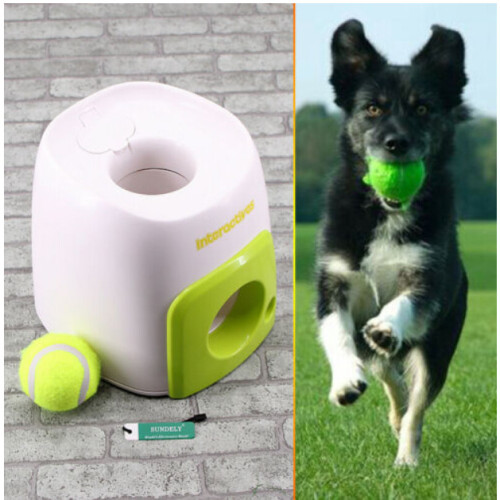 Automatic Interactive Throw Ball Dog Pet Training Fetch Tennis on OnBuy