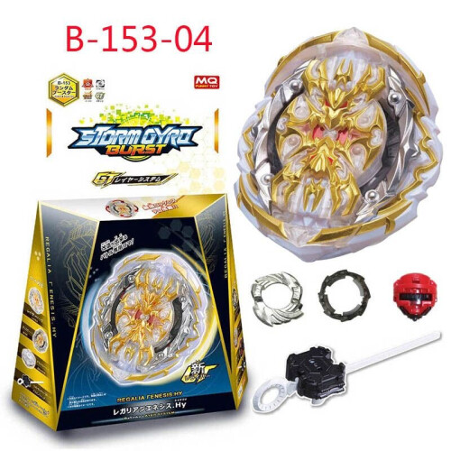 Beyblade Burst GT B-153-04 Regalia Genesis Hybrid Ruler Launcher Kids ...