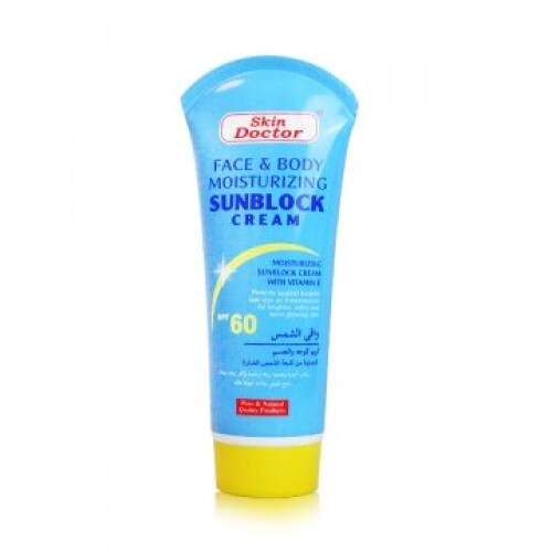 Skin Doctor Face & Body Sunblock Cream SPF60 Long-Lasting UV Shield and Moisturization 170g on OnBuy