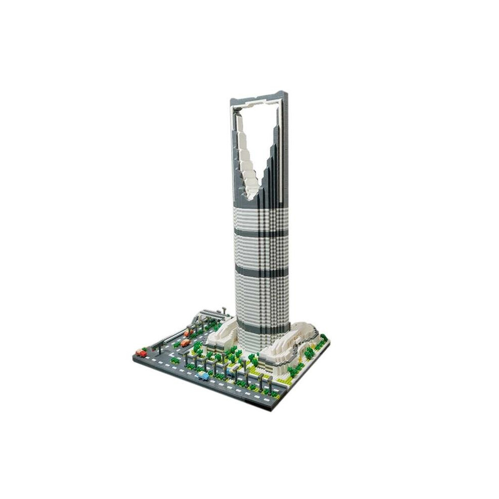 The Kingdom Tower in Riyadh Saudi Arabia Micro Blocks Set on OnBuy