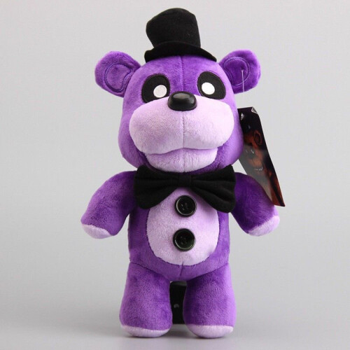 (Purple Bear) FNAF Freddy Plush Toys 28CM Five Nights Freddy Bear Foxy ...