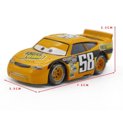 (Racer 58) Disney Pixar Cars Racer King Children'S Toys For Gifts Alloy ...
