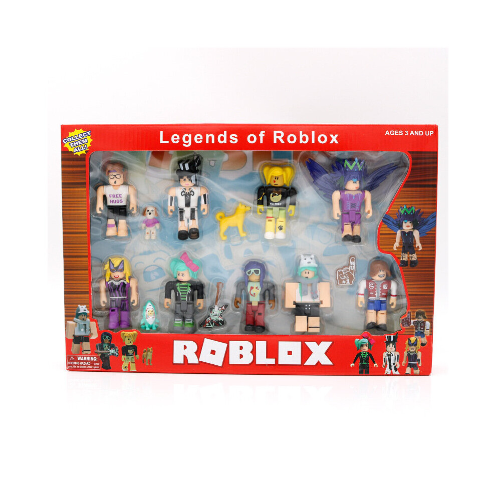 (6# Legend of Roblox-With Box) Roblox Game Figma Oyuncak Champion Robot ...