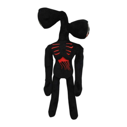 (Black) 35cm/13.8inch Siren Head Plush Toy Figure Scp Plushie Horror ...