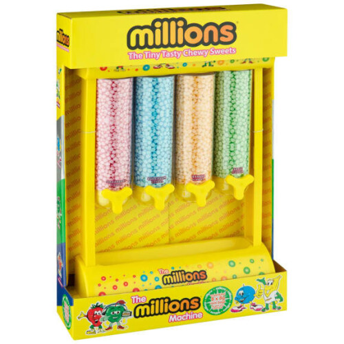 The Millions Machine Fill up the dispenser with your favourite- Yellow ...