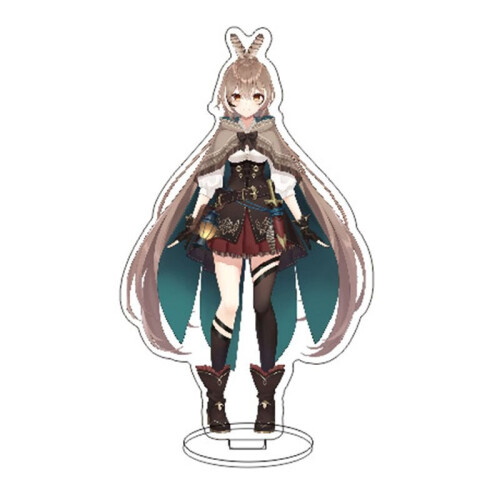 (Long Ears) Hololive Vtuber Stand Figure Aqua Akai Usada Pekora Uruha ...