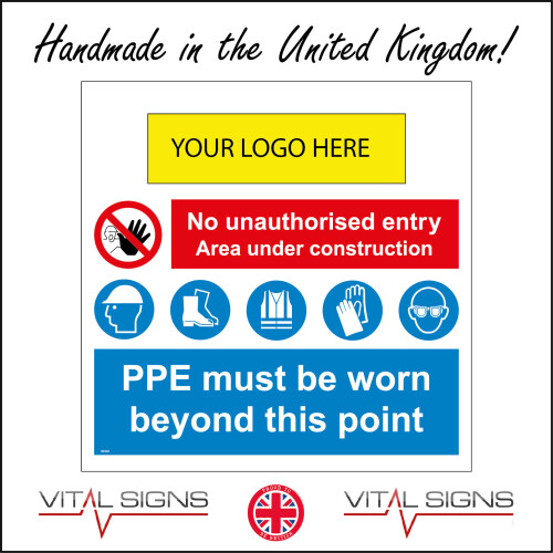 (900 x 900mm - 35 x 35, D - 1mm Pvc Foamex) MU294 No Unauthorised Entry ...