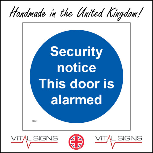 (150 x 150mm - 6 x 6, B - Magnetic - Vehicle Grade) MA831 Security ...