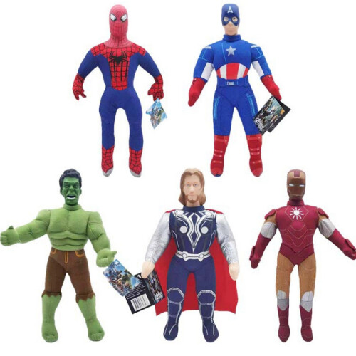 (5PCS/SET) 16'' Super hero Plush Toy Character Stuffed Doll on OnBuy