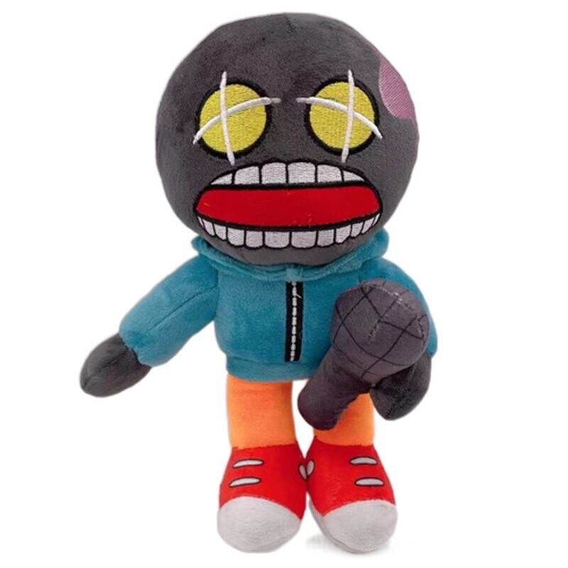 (Microphone Whitty, 30cm/11.8in) Friday Night Funkin Plush Toy FNF ...