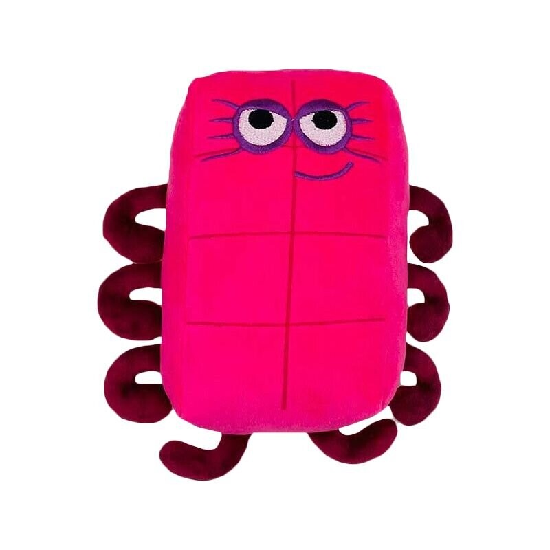 (Eight) Numberblocks Plush Doll Educational Stuffed Number Blocks Toys ...