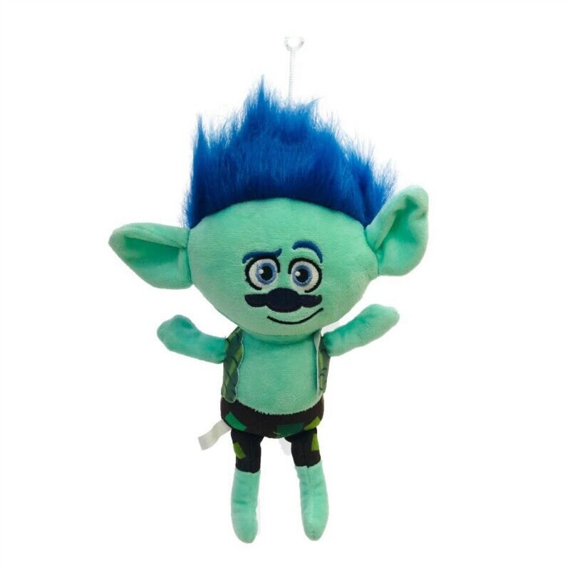 (Branch, 30cm/11.8inch) Dreamworks Movie Trolls World Tour POPPY BRANCH BARB Plush Doll Toy Kids ...