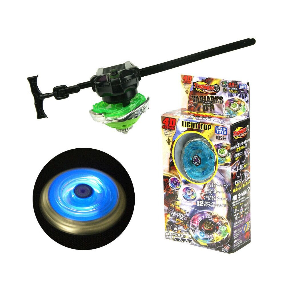 4D 6D Metal Fusion Masters Beyblade LED Light Top Starter Launcher Random Color on OnBuy