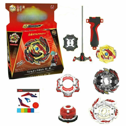 Beyblade BURST B-145 GT DX starter Venom Diabolos .Vn.Bl Launcher Set ...